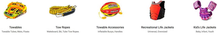 Kneeboards, Multi-position Boards & Towable Rafts Get You Moving on the ...