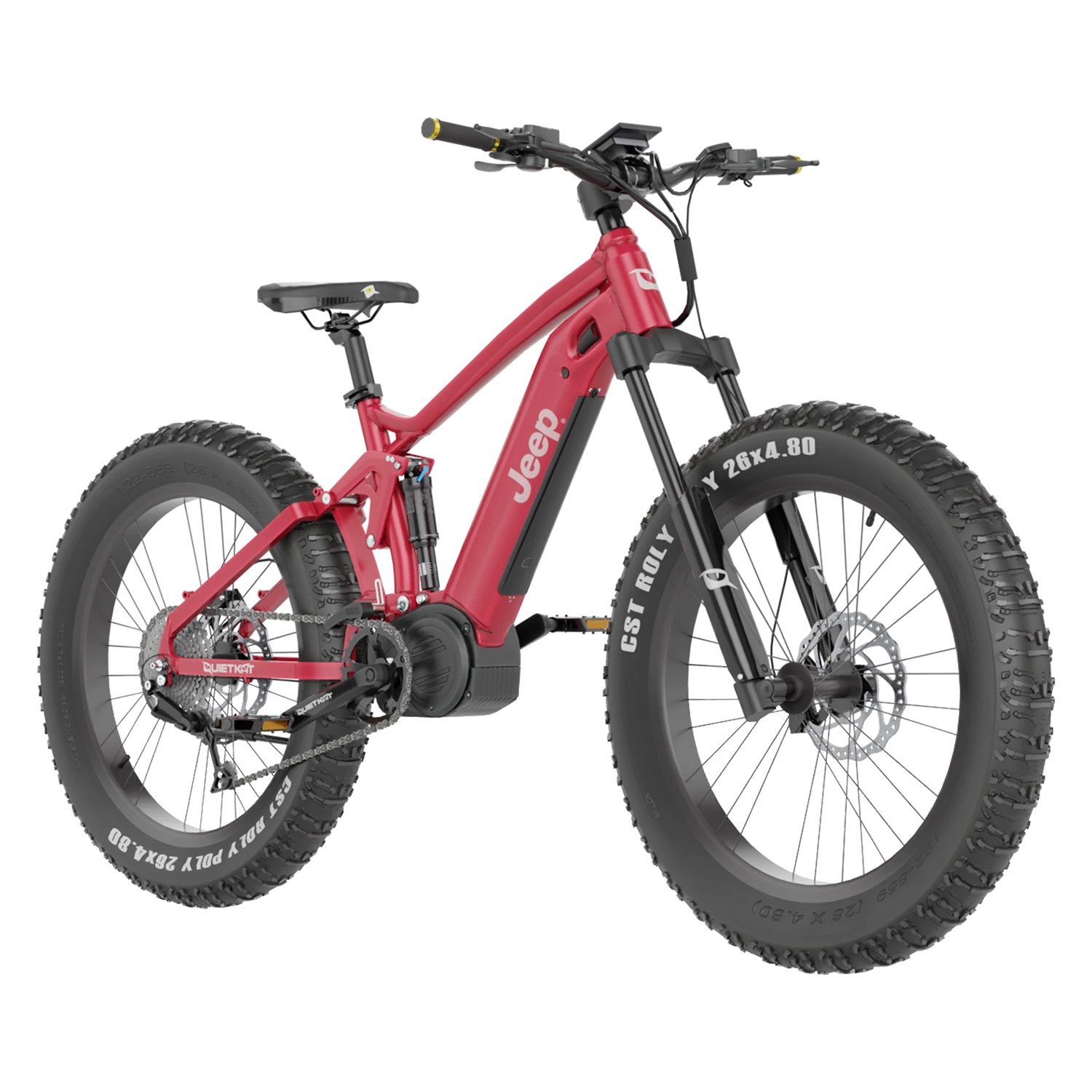 QuietKat 21 JEEP 10 RED 17 Jeep E Bike RECREATIONiD